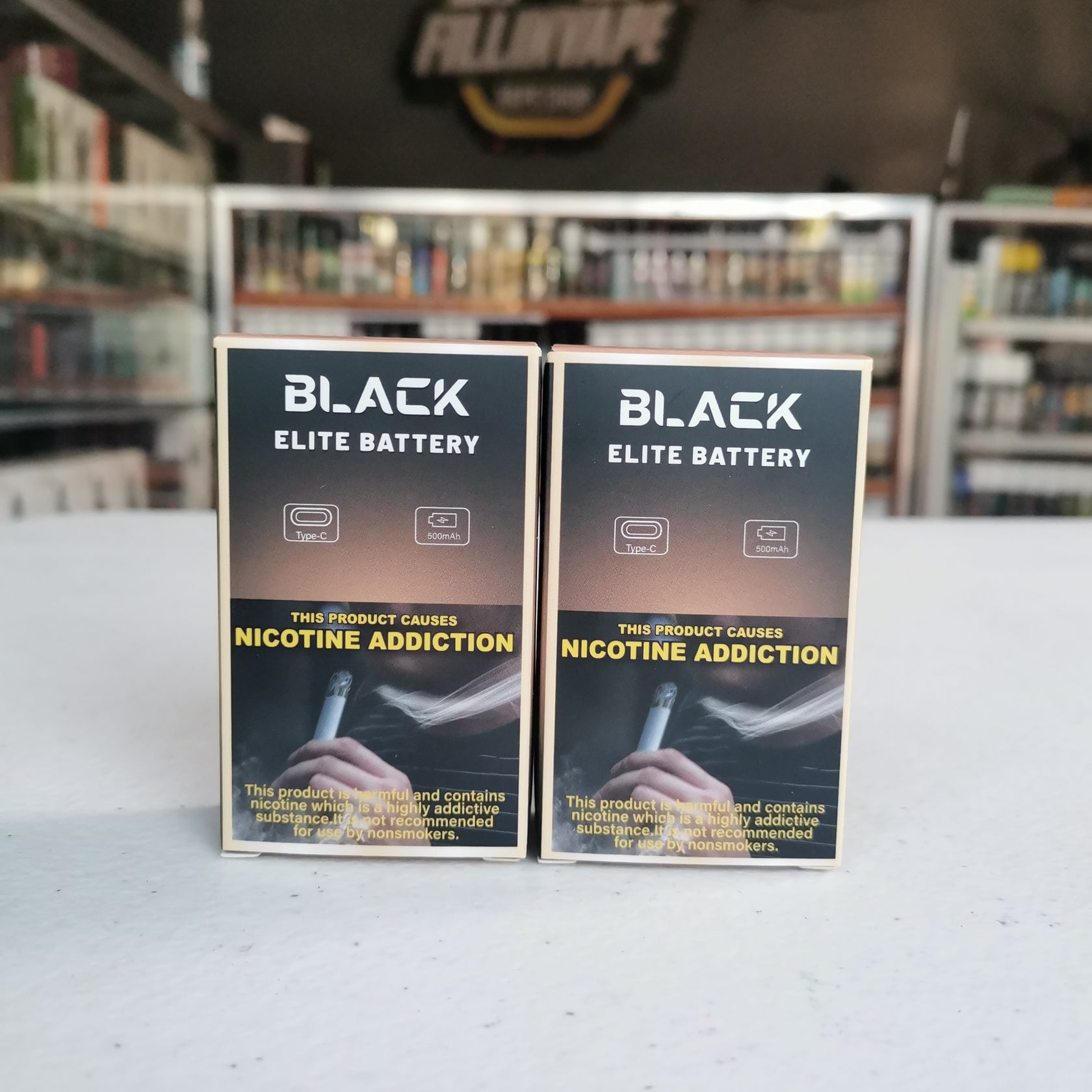 Black Elite 8000 puffs prefilled disposable pod – FILLINVAPE