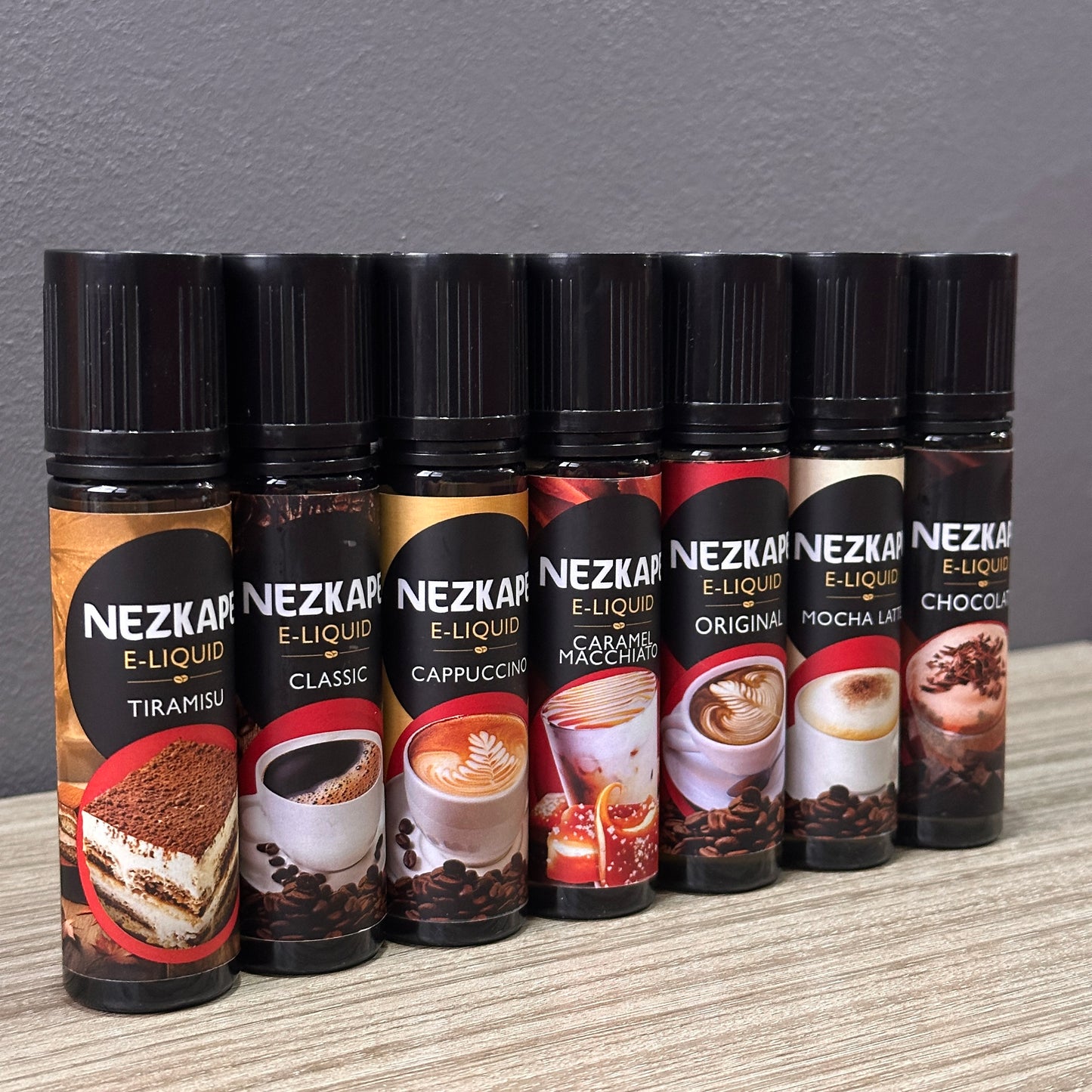 Nezkape 65ml 60/40 Pod Friendly w/ real coffee beans – FILLINVAPE