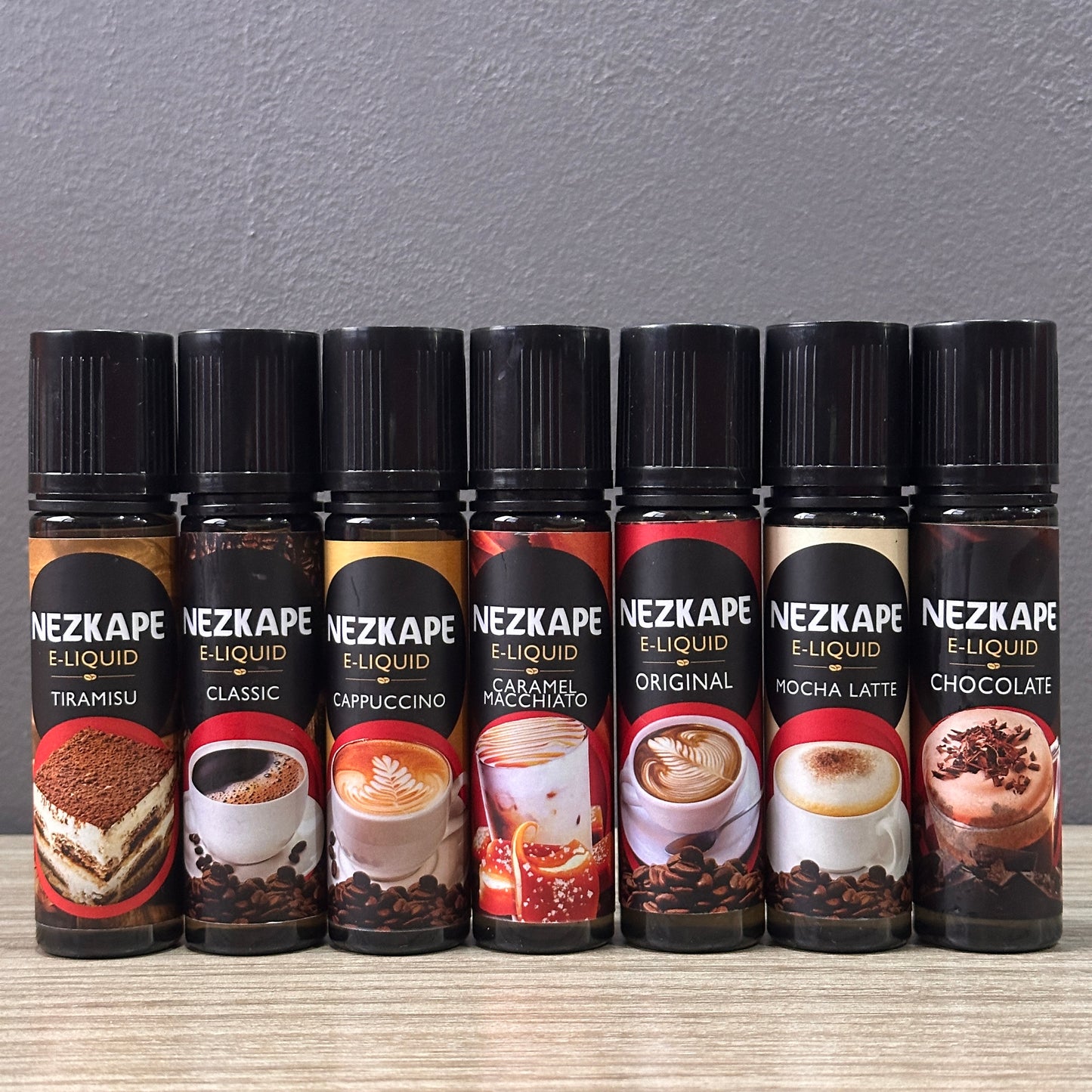 Nezkape 65ml 60/40 Pod Friendly w/ real coffee beans – FILLINVAPE
