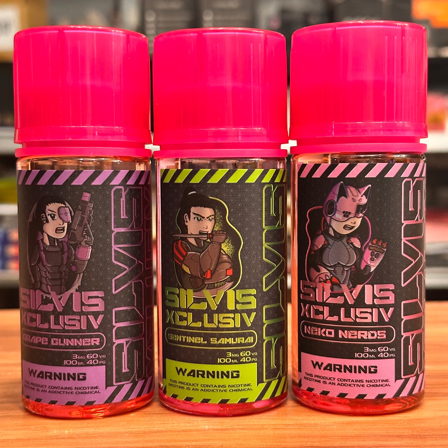 Silvis Xclusiv 100ml 3mg 60/40 – FILLINVAPE